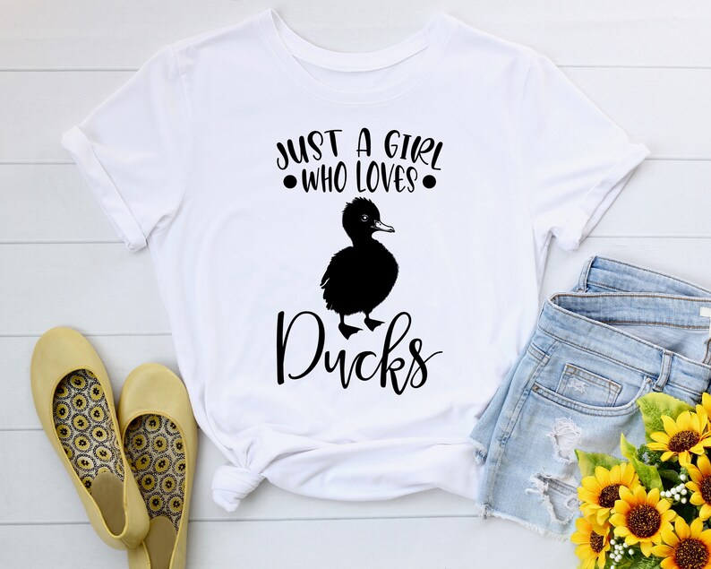 Just a Girl Who Loves Ducks Svg Duck Svg Duck Png SVG Files - Etsy