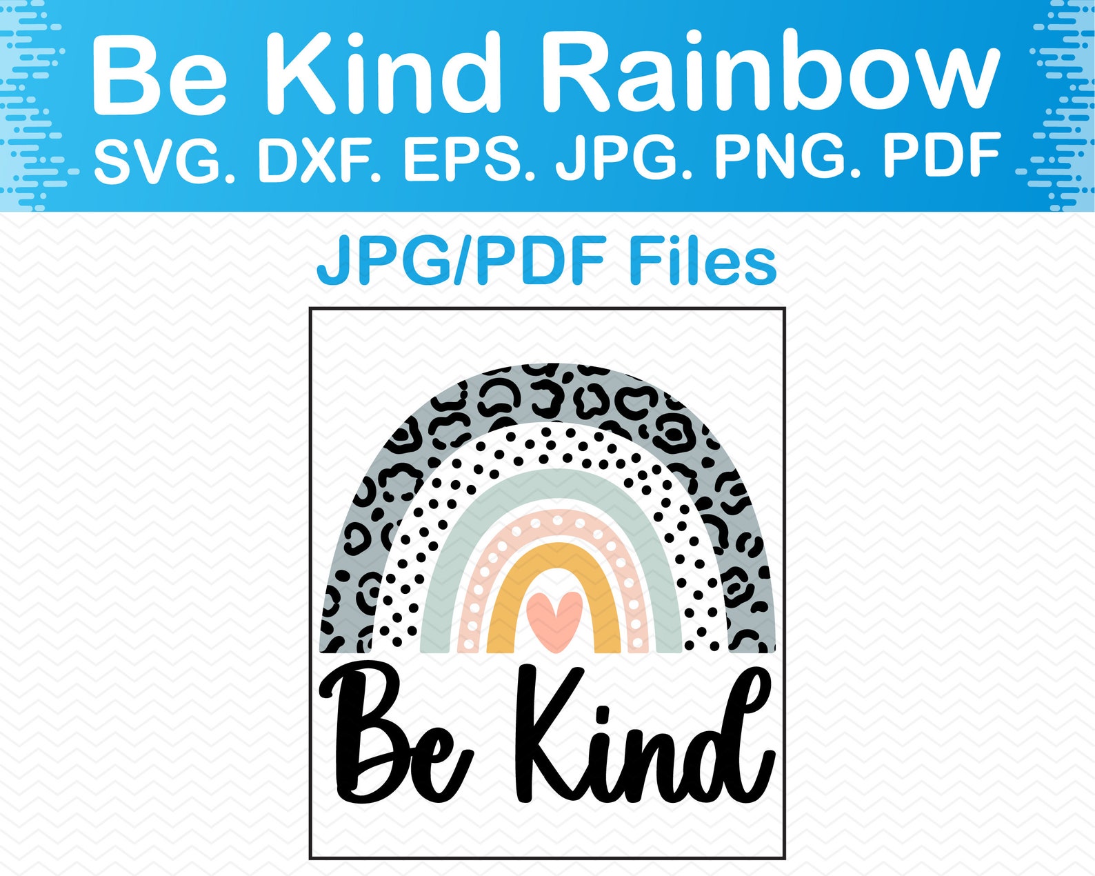 Be Kind Svg Be Kind Png Boho Rainbow Svg Inspirational Svg - Etsy