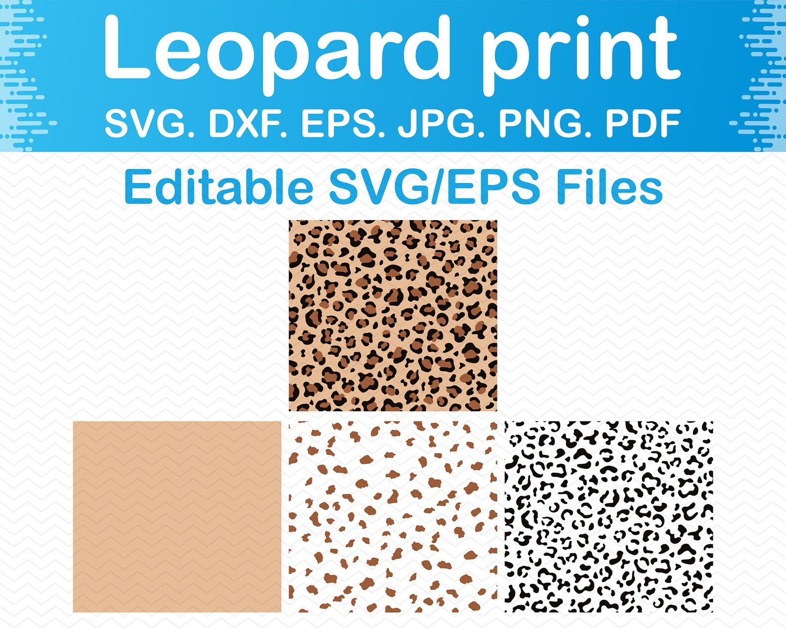 Leopard Print Svg Leopard Print Pattern Svg Cheetah Print | Etsy