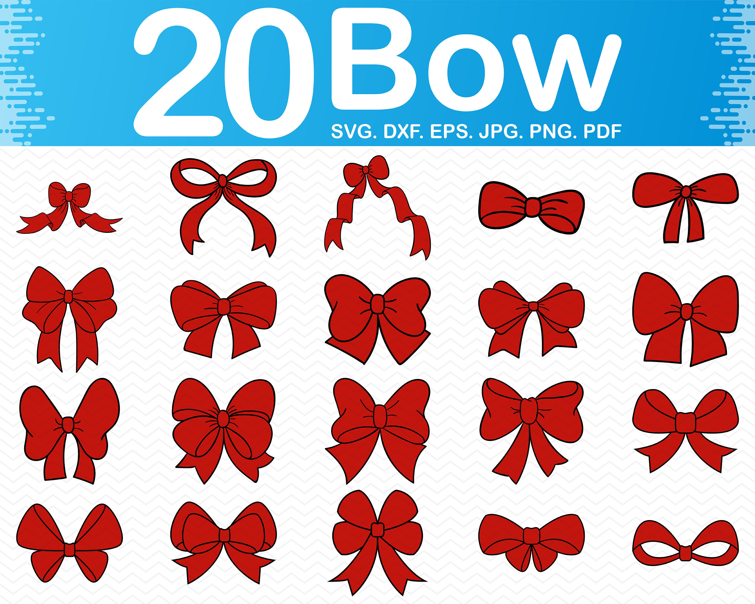 Bow Svg Cheer Bow Svg Files for Cricut Hair Bow Svg Cheer | Etsy