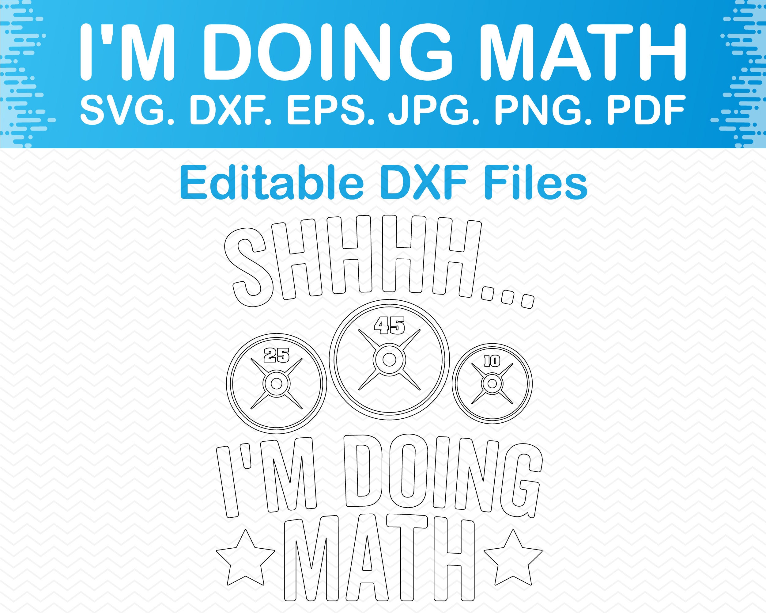 Shhh...i'm Doing Math Svg Workout Svg Fitness Svg Gym - Etsy Canada