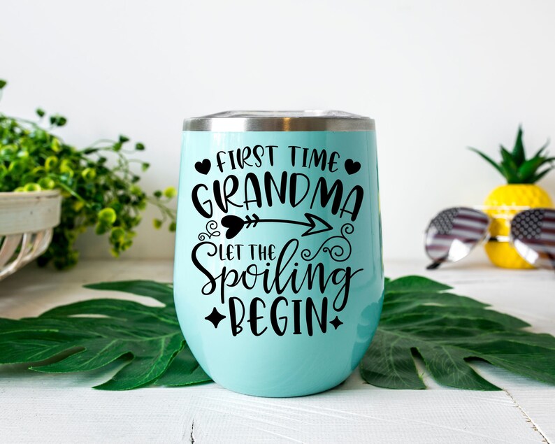 First Time Grandma Let the Spoiling Begin Svg Grandma Svg - Etsy