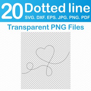 Dotted Line Svg, Dashed Line Svg, Dotted Lines Svg Files for Cricut ...