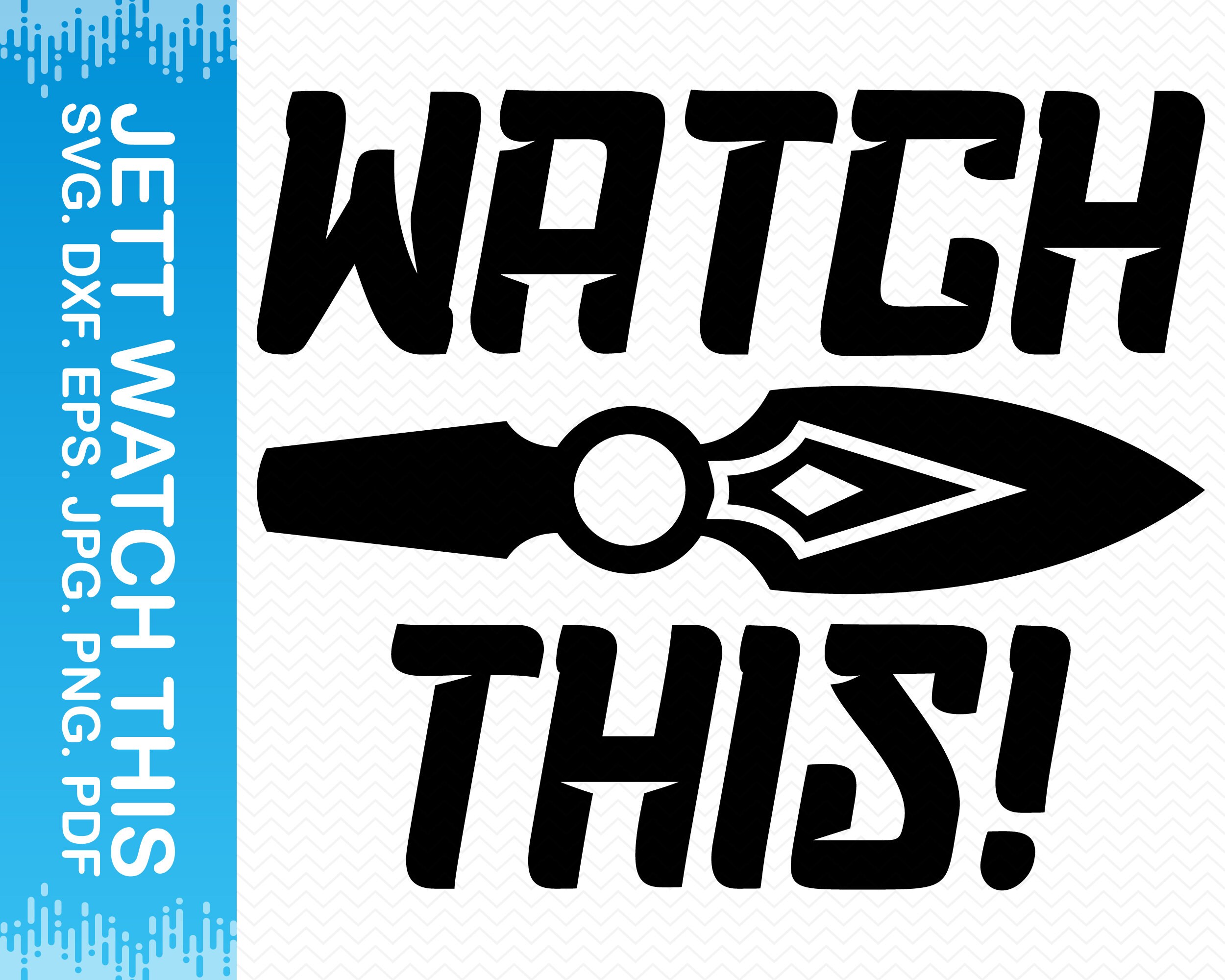 Watch This Svg Jett Svg Jett Knife Svg SVG Files for Cricut - Etsy Hong ...