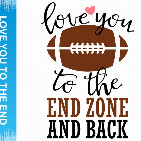 Football End Zone Svg - Etsy