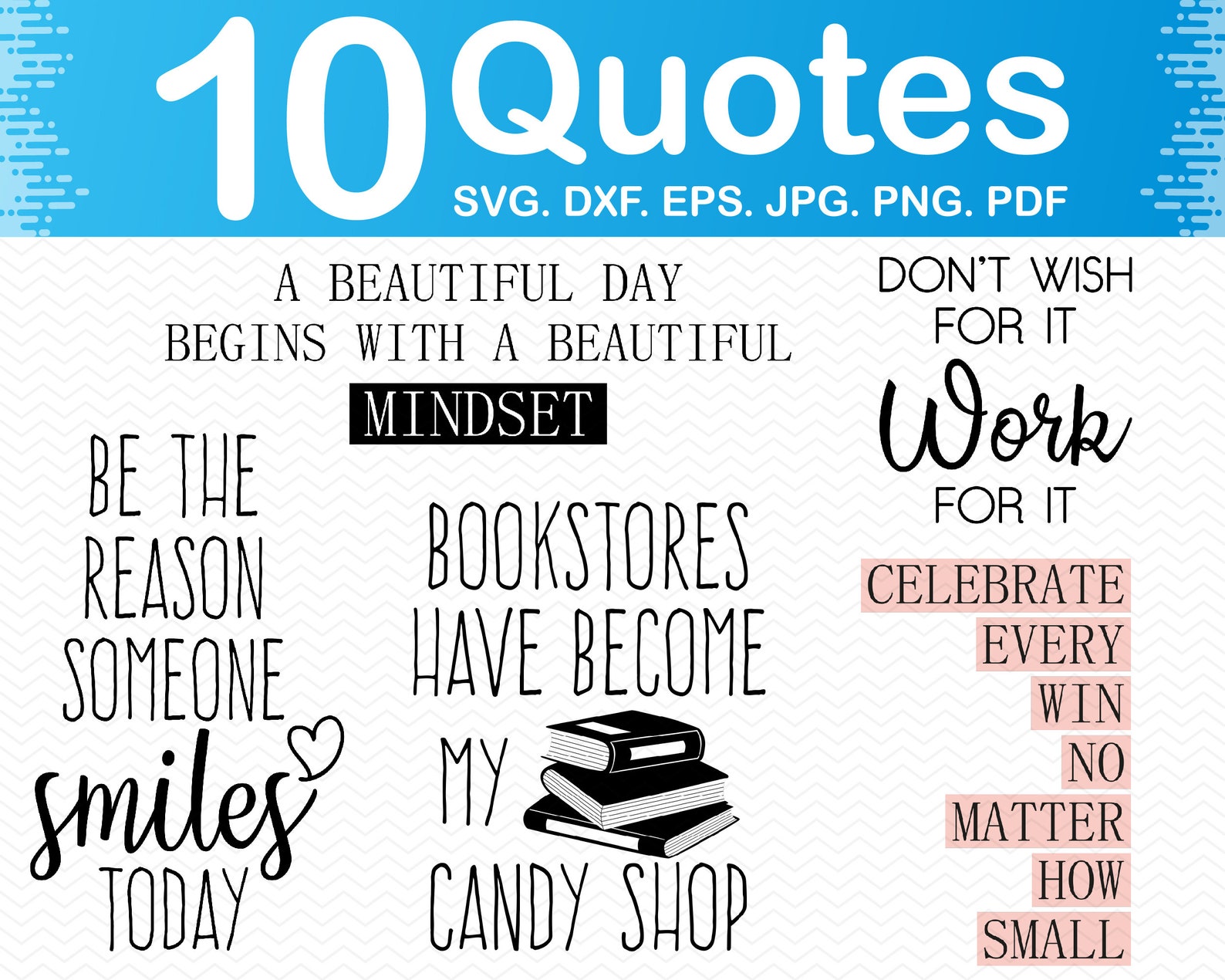 Inspirational Quotes SVG Inspirational Svg Quote Svg | Etsy