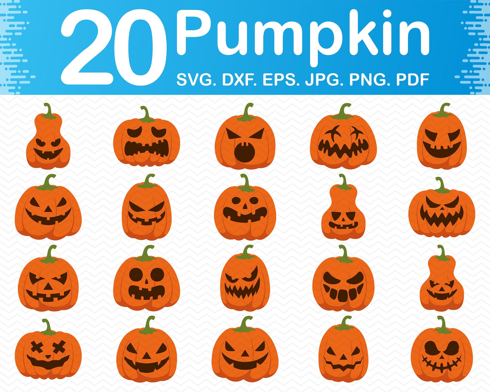 Pumpkin Svg Pumpkin Clipart Halloween Svg Bundle Halloween - Etsy