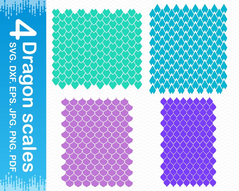 Dragon Scale Svg Mermaid Scales Svg Mermaid Scale Svg | Etsy