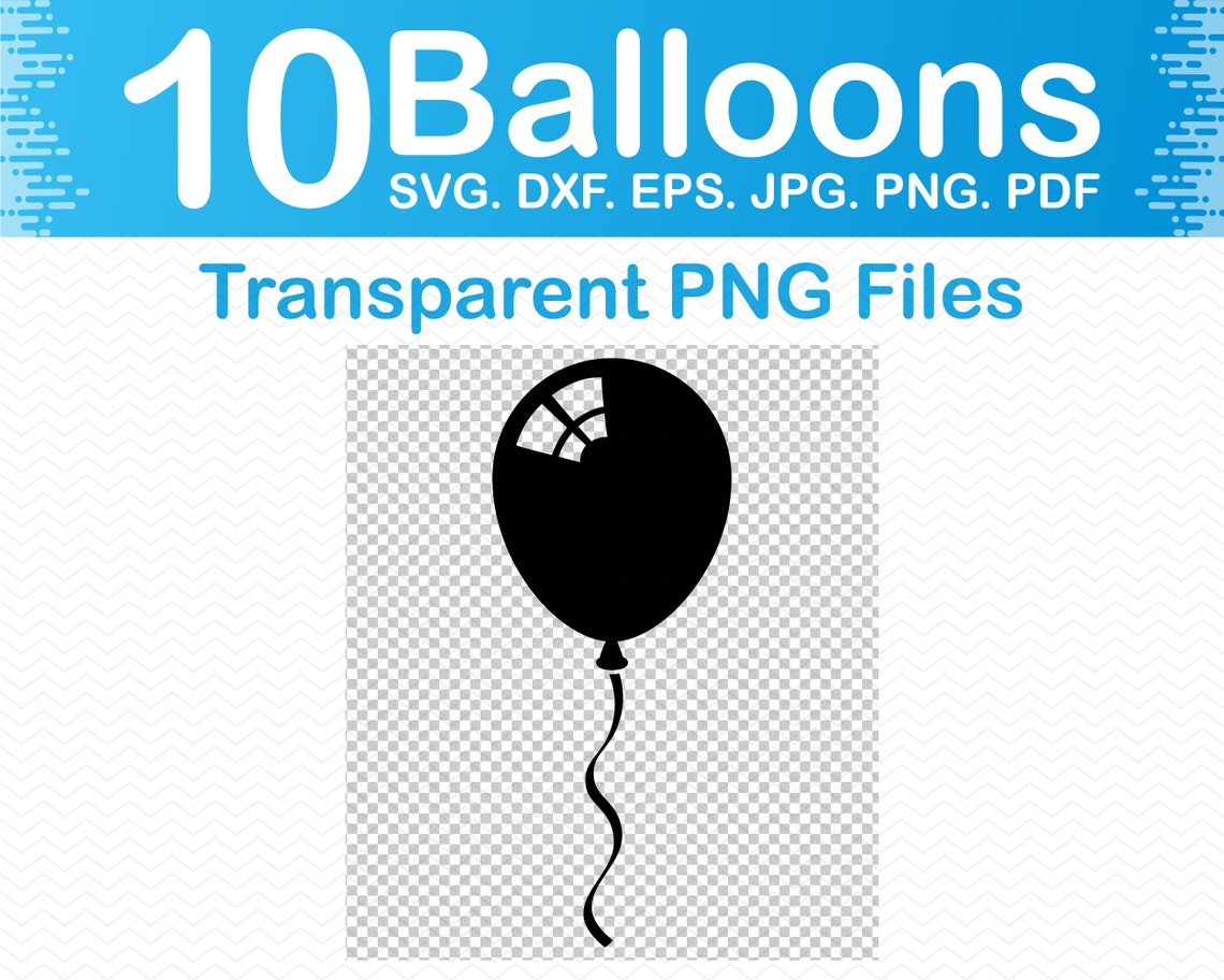 Balloon svg Balloons svg Birthday balloon svg files for | Etsy