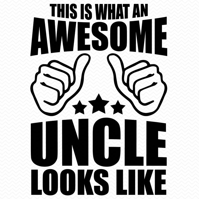 Best Uncle Ever Svg - Etsy