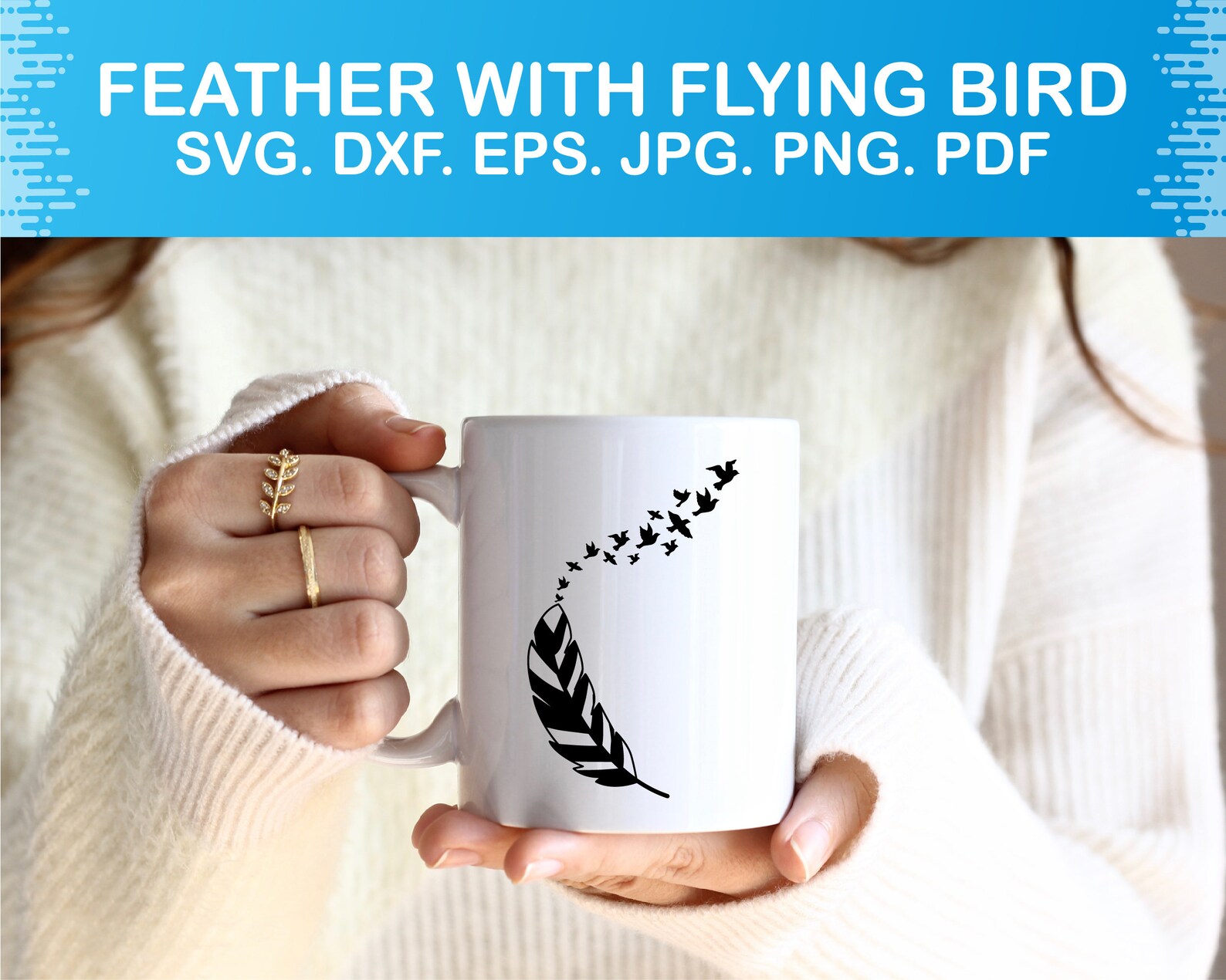 Feather Svg Birds Svg in Loving Memory Svg in Memory SVG | Etsy