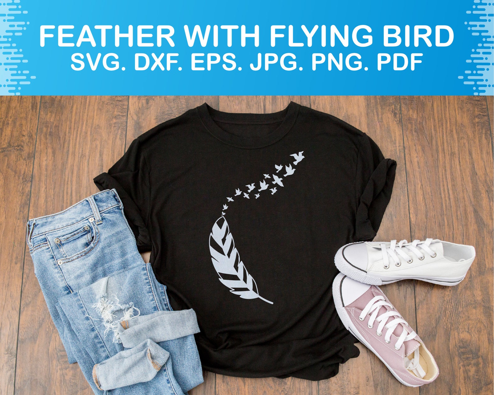 Feather Svg Birds Svg in Loving Memory Svg in Memory SVG | Etsy