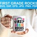 First Grade Rocks Svg Back to School Svg Teacher Svg School - Etsy