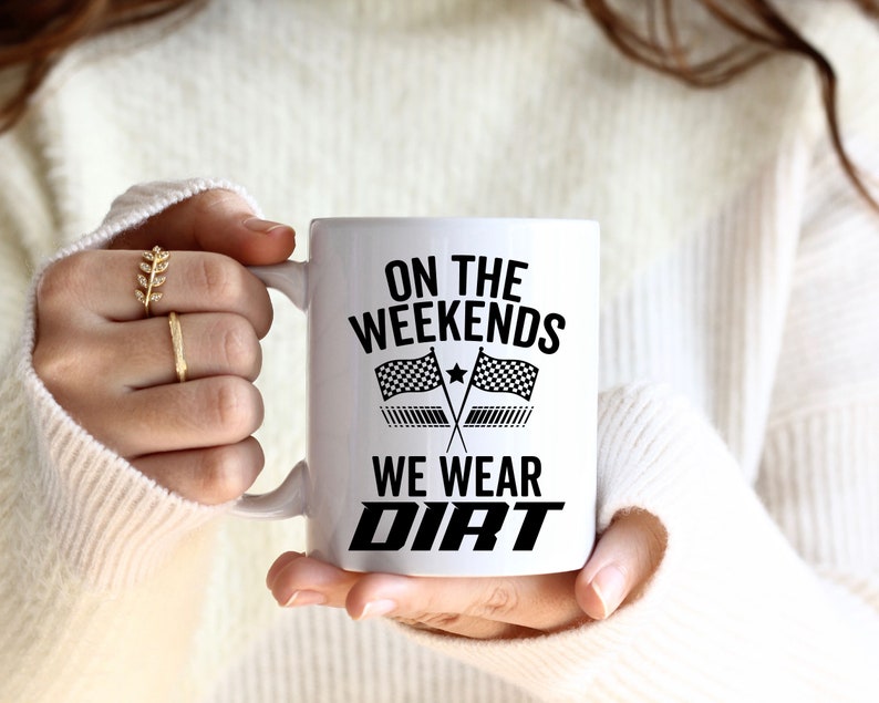 On the Weekends We Wear Dirt Svg Racing Svg Race Car Svg - Etsy
