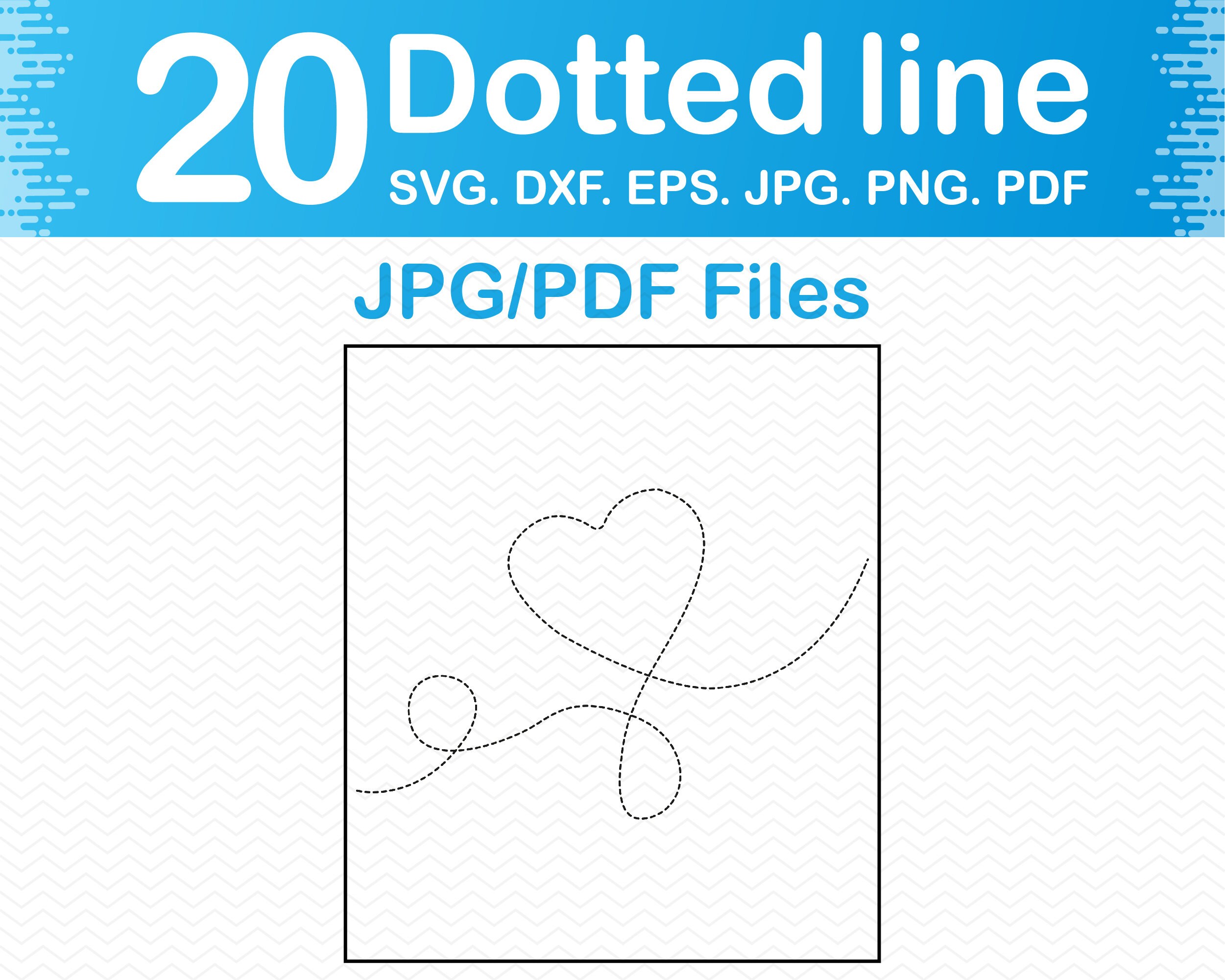 Dotted Line Svg Dashed Line Svg Dotted Lines Svg Files for - Etsy