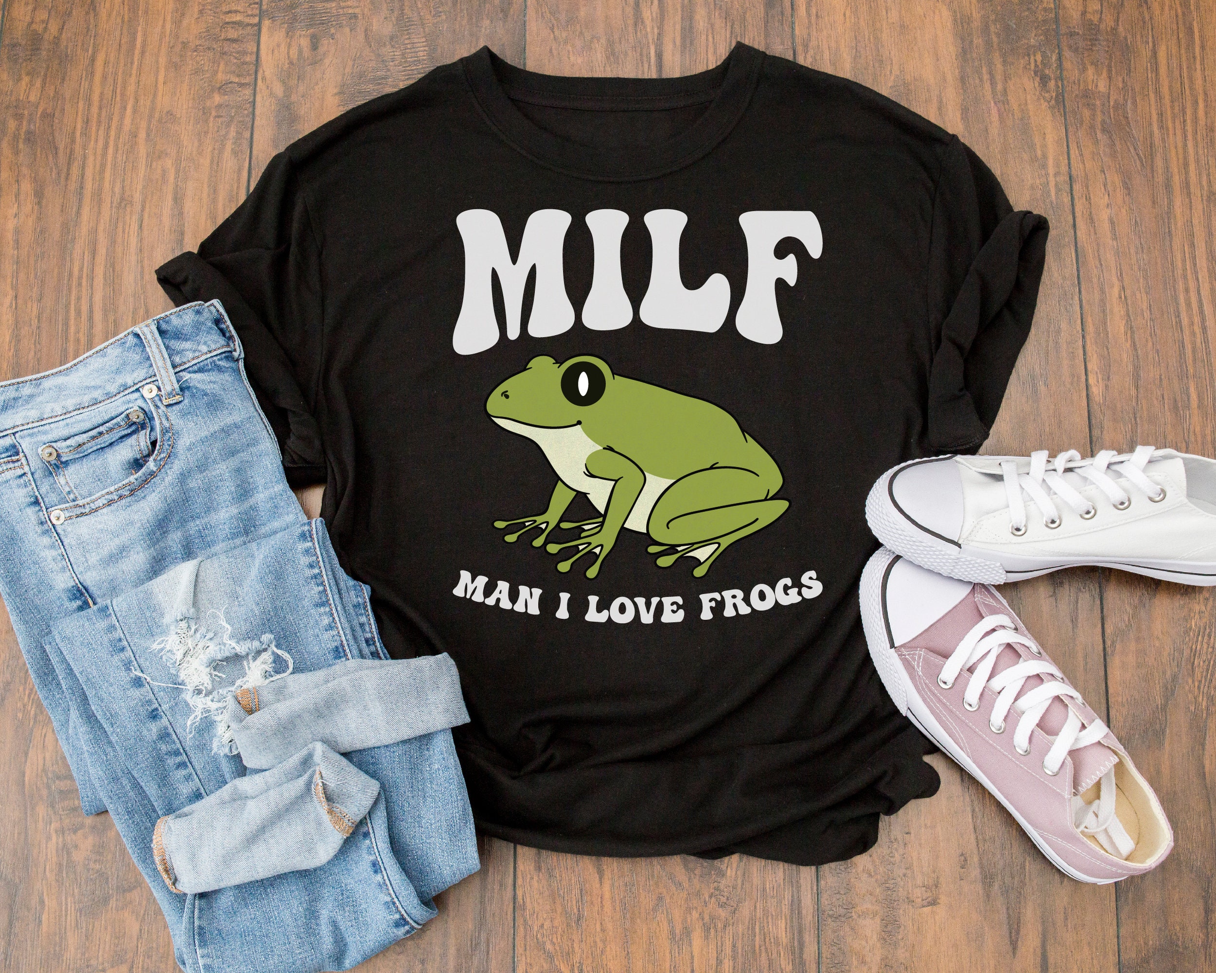 Man I Love Frogs Svg Milf Svg Frog Svg Funny Svg Adult Humor - Etsy