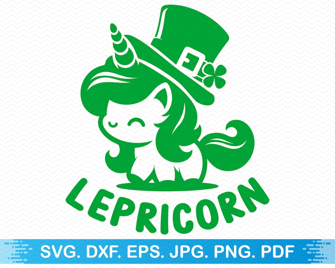 Lepricorn Svg, Unicorn Svg Leprechaun Svg, Shamrock Svg, St Patricks ...