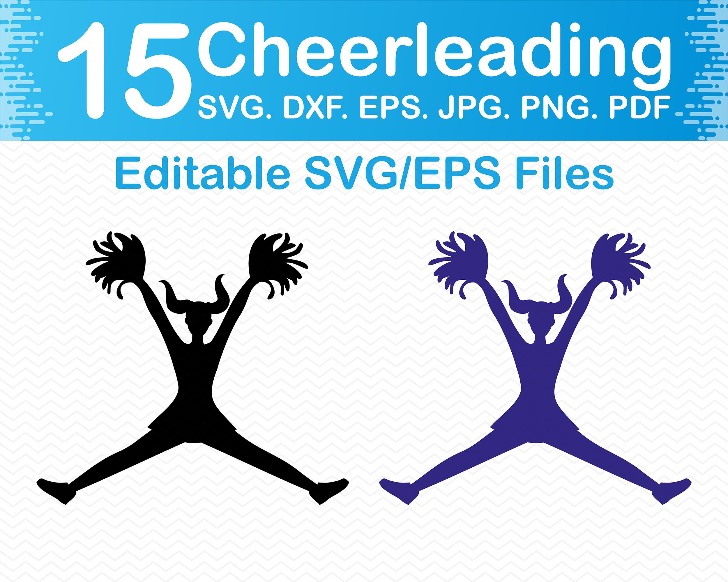Cheer Svg Cheerleader Svg Cheerleading Svg Files for Cricut - Etsy