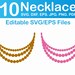 Necklace Svg, Pearl Necklace Svg, Pearls Svg, Jewelry Svg, Pearl Svg ...