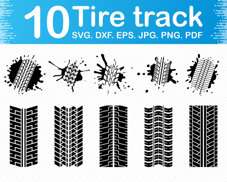 Tire Track Svg, Tire Tracks Svg, off Road Svg, Tires Svg Splash Svg ...