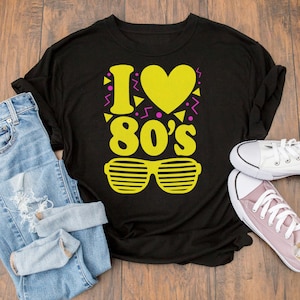 I Love the 80s Svg, 80s Png Files, 80s Clipart, Retro Svg, Vintage Svg ...