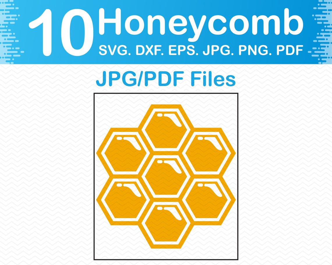 Honeycomb Svg Honey Svg Honey Comb Svg Honeybee Svg Honey - Etsy UK