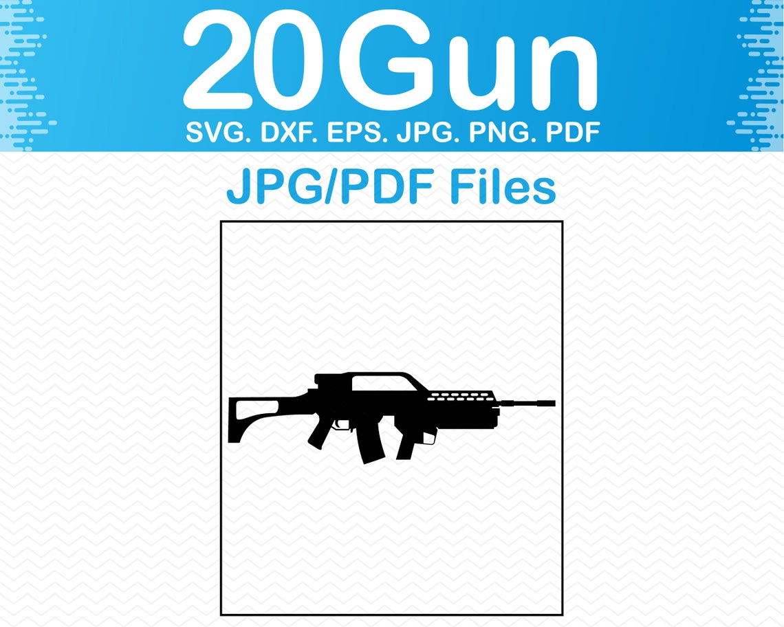 Gun Svg Guns Svg Gun Clip Art Svg Files for Cricut Gun Png - Etsy