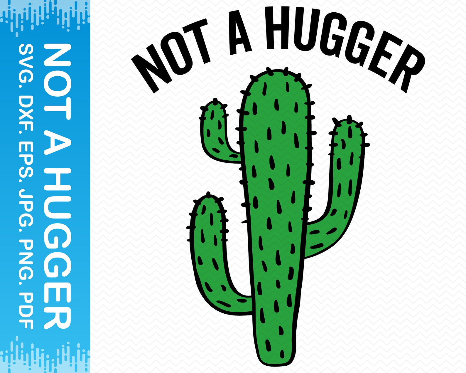 Not A Hugger Svg Funny Svg Sarcastic Svg Funny Sayings Svg | Etsy