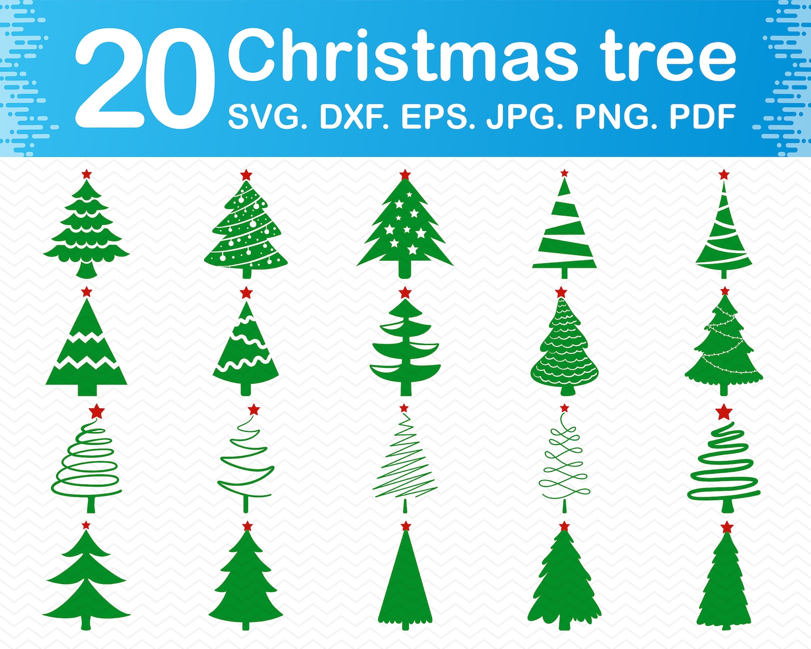 Christmas Tree Svg Christmas Svg Bundle Christmas Tree Png | Etsy