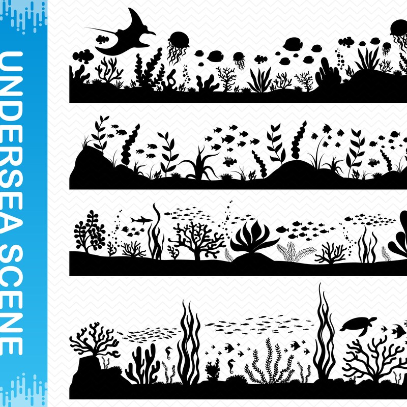 Ocean Animals Svg - Etsy