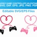 Video Game Controller Valentine Svg, Video Game Svg, Valentines Day Svg ...