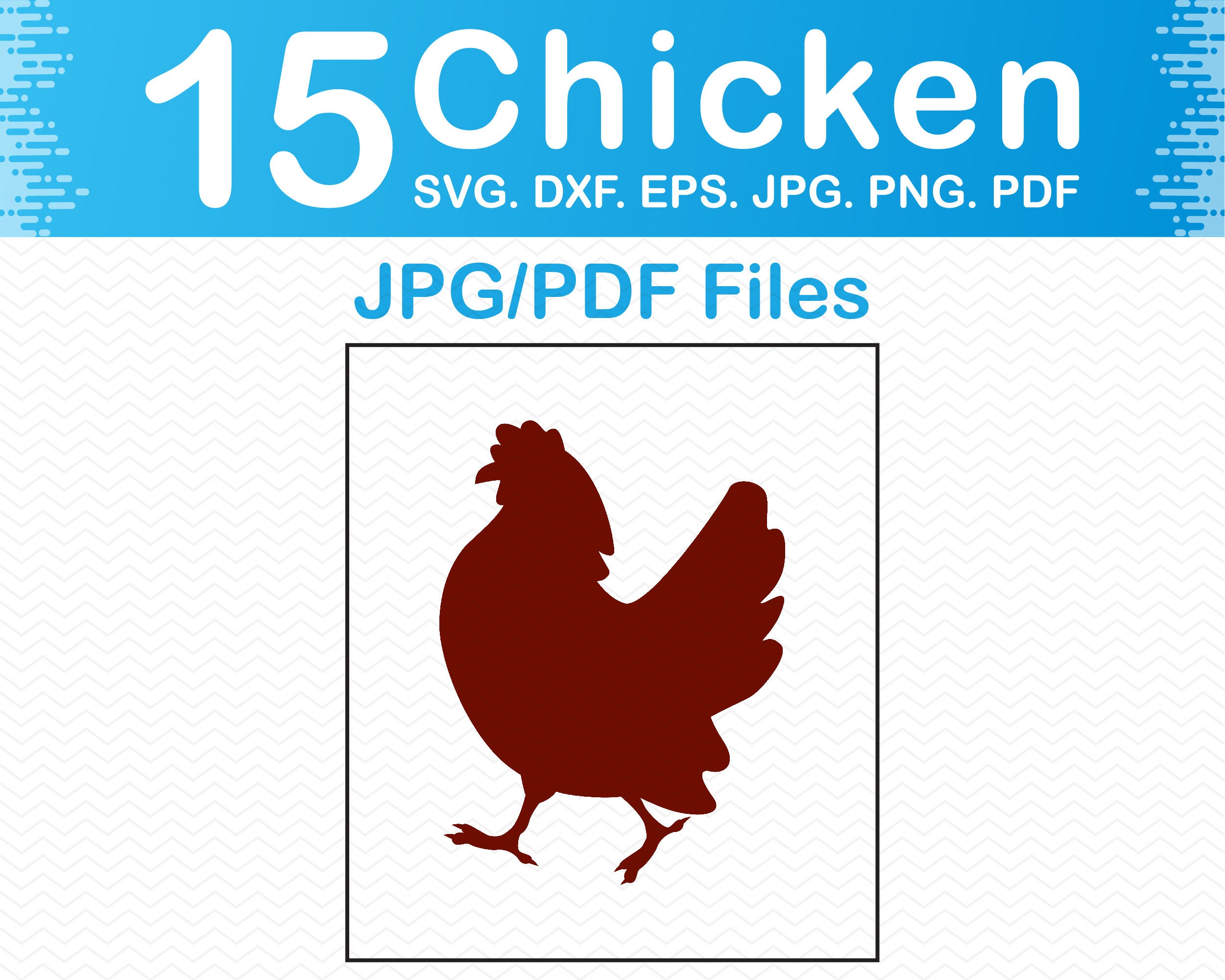 Chicken Svg Chicken Png Rooster Svg Chicken Clipart Farm - Etsy