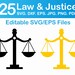 Justice Svg, Law Svg, Gavel Svg, Judge Svg, Lawyer Svg Files for Cricut ...