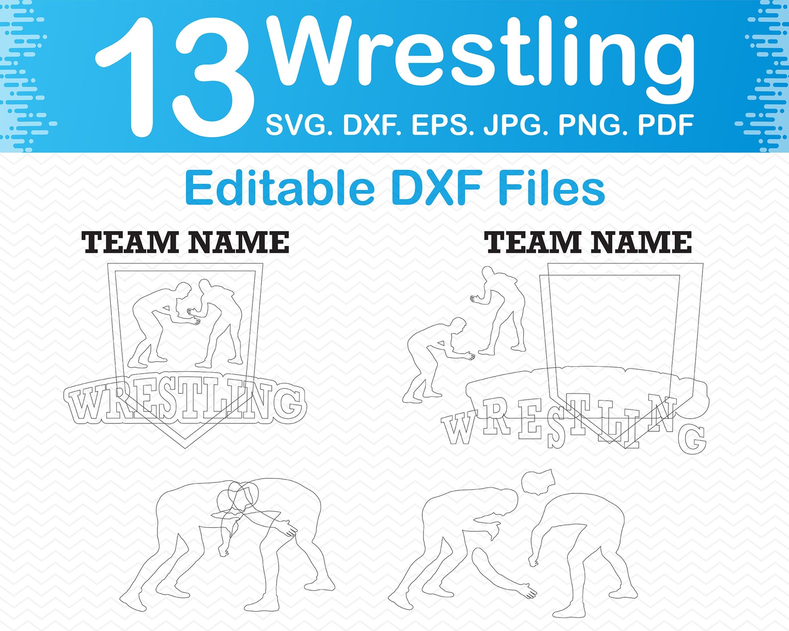 Wrestling Svg Cut Files Wrestling Png Svg Files for - Etsy
