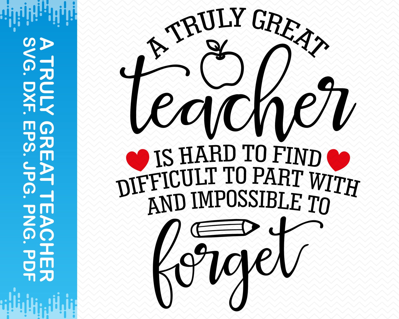 A Truly Great Teacher is Hard to Find Difficult to Part With - Etsy