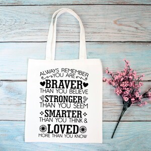 Always Remember You Are Braver Than You Believe Stronger Than You Seem Smarter Than You Think ...