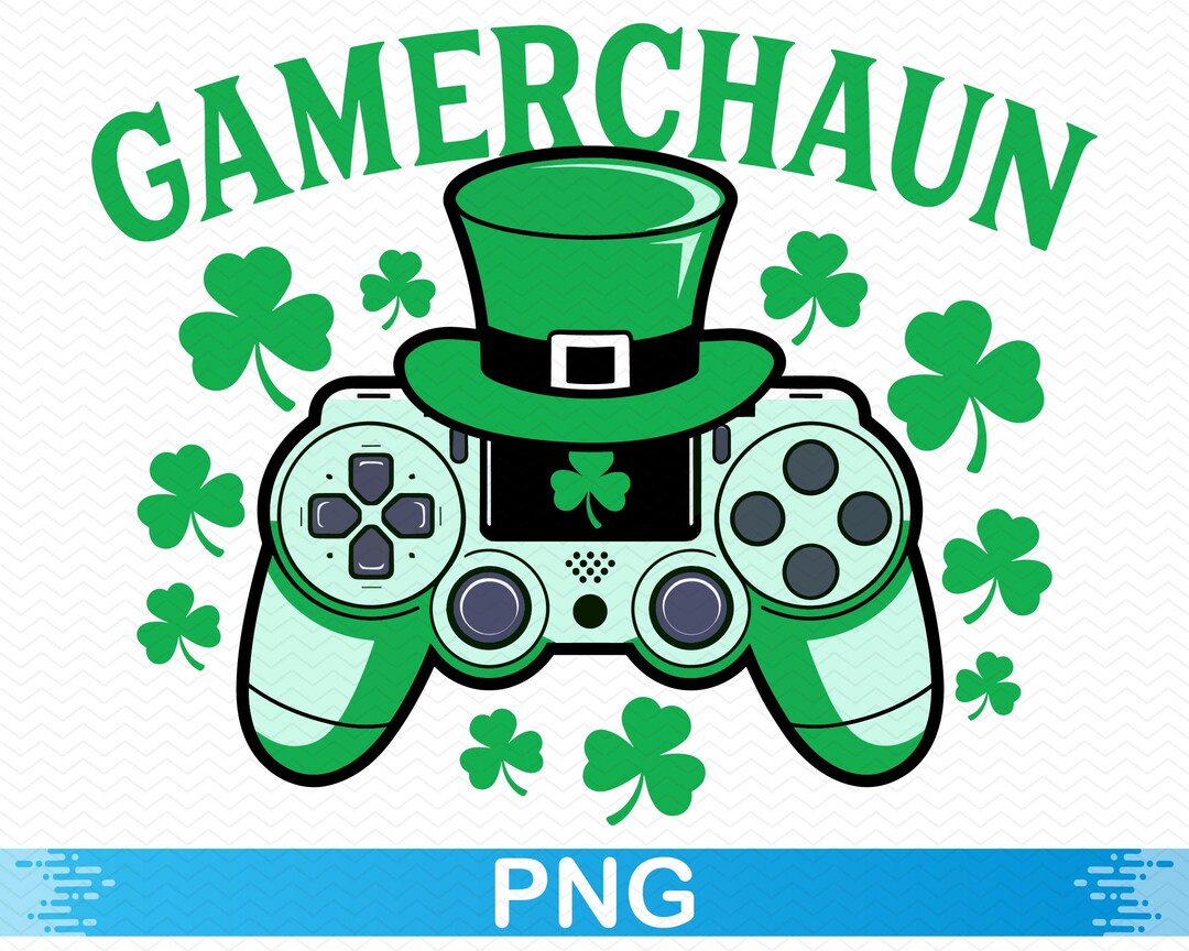 St Patrick's Day Gamerchaun Png, St. Patrick's Day Png, Video Game Png ...