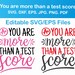 You Are More Than a Test Score Svg, Teacher Svg, School Svg, Teaching ...