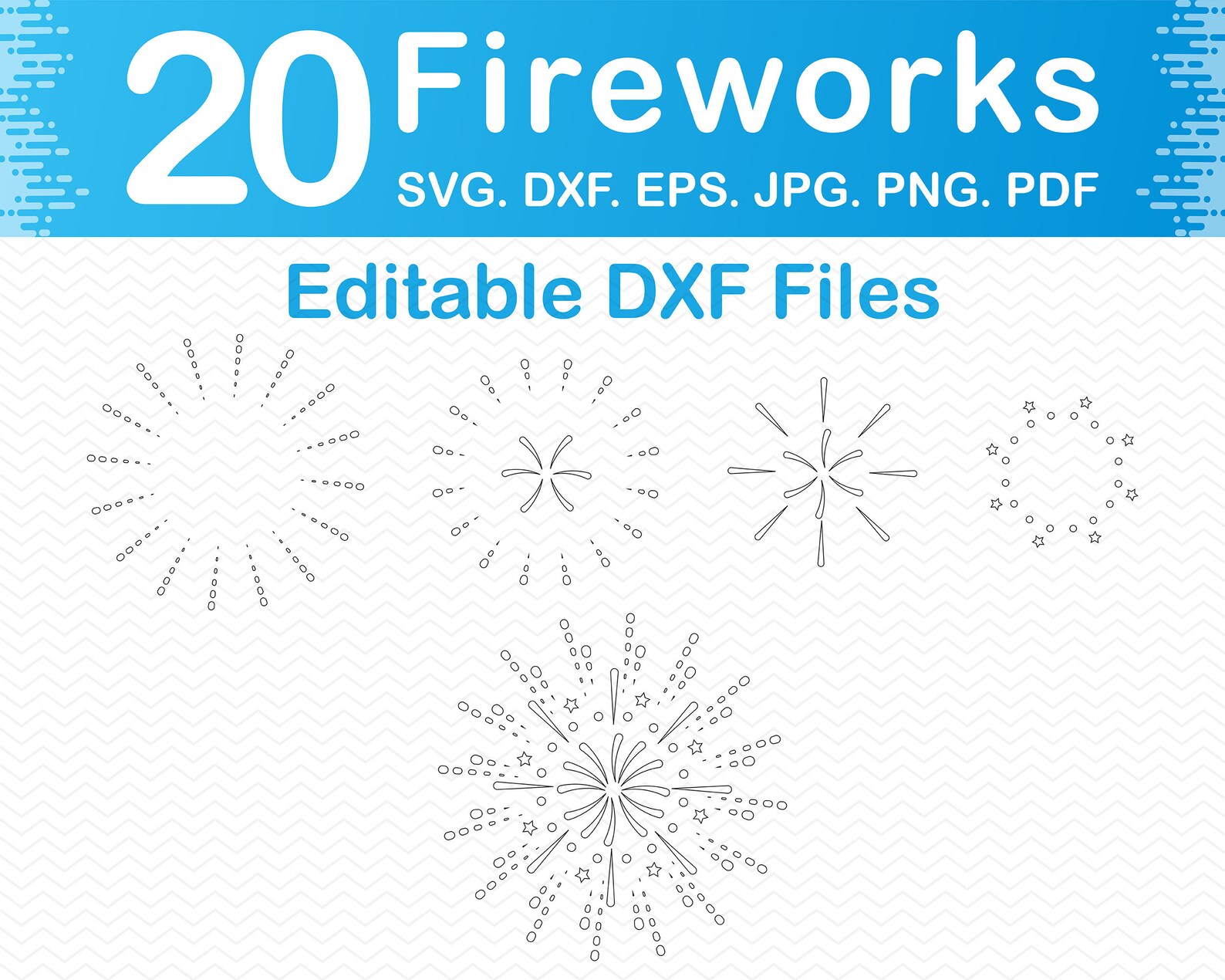 Fireworks Svg Svg Designs Fireworks Firework Svg Files for | Etsy