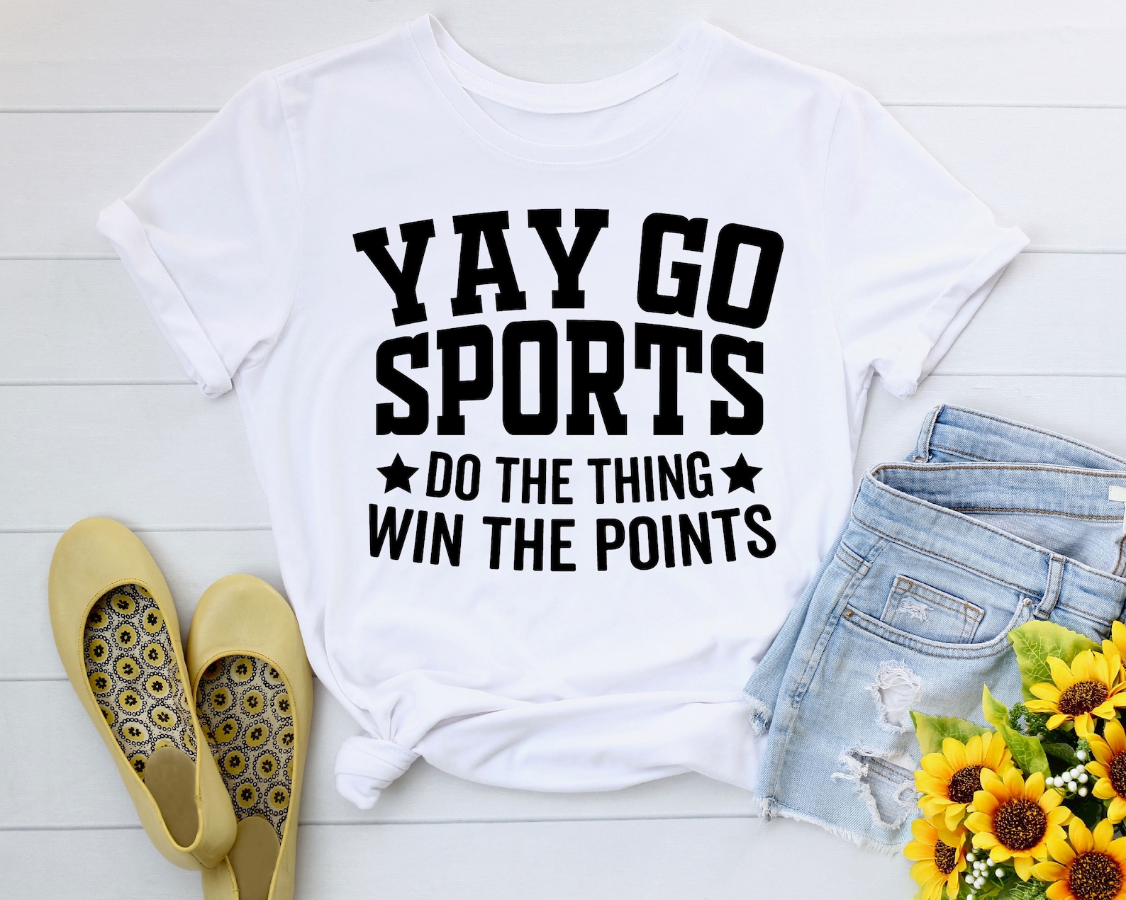 Yay Go Sports Do the Thing Win the Points Svg Sports Svg - Etsy