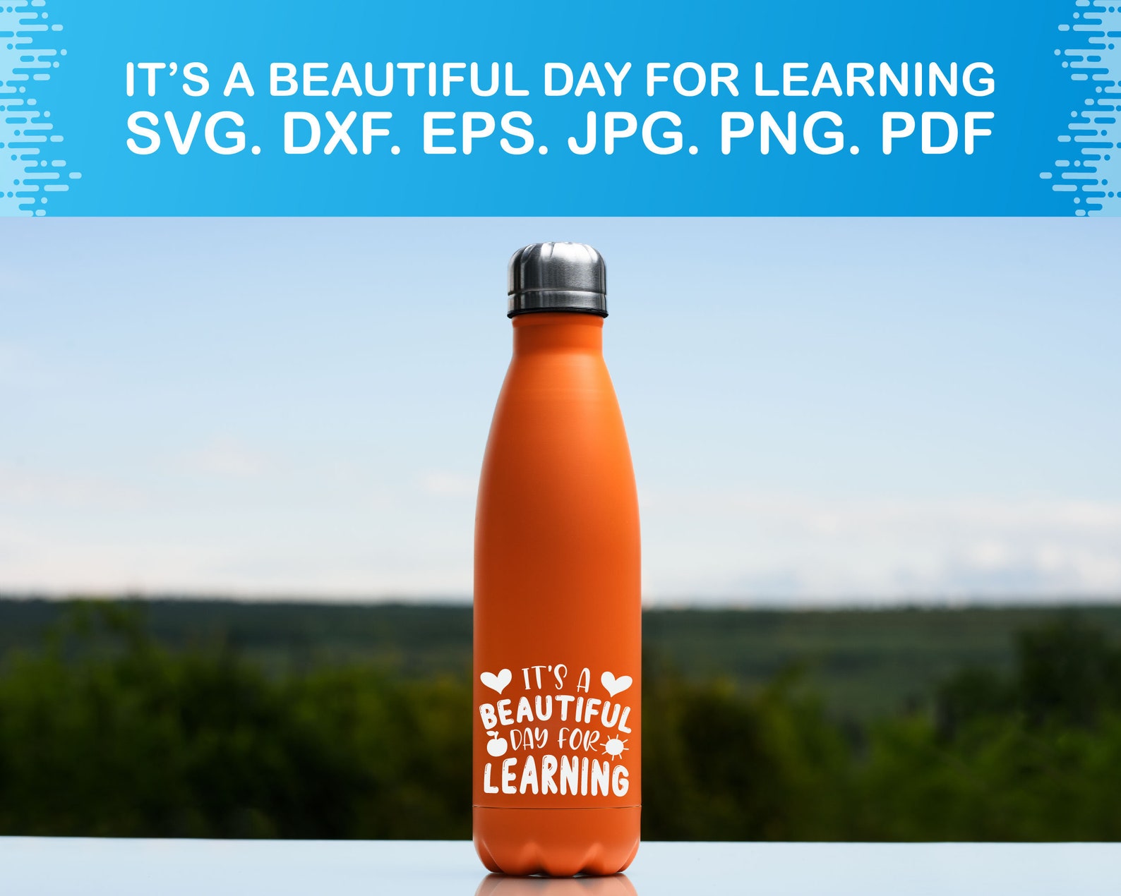 Its A Beautiful Day for Learning Svg Teacher Svg School - Etsy