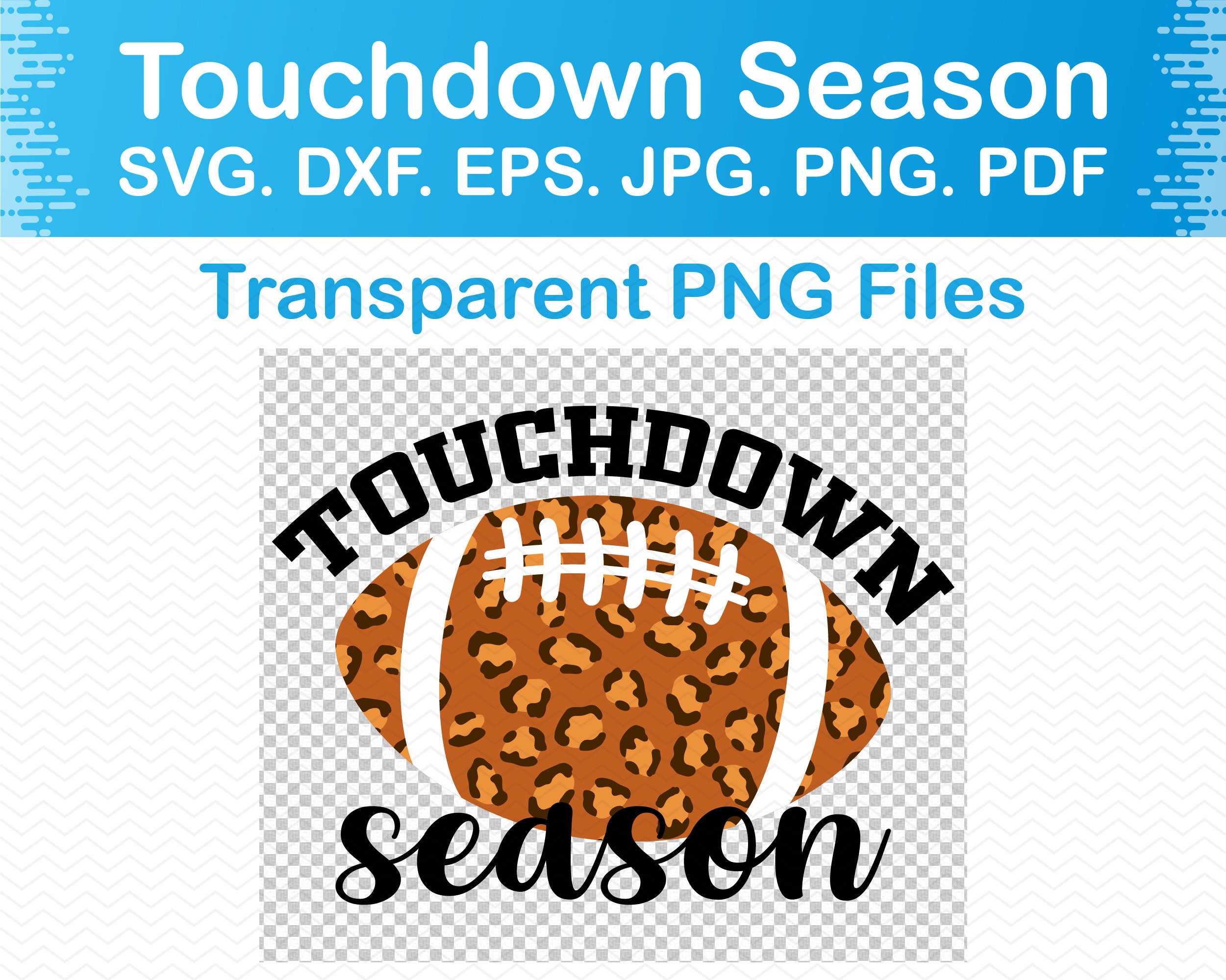 Touchdown Season Svg Football Svg Football Mom Svg Football | Etsy