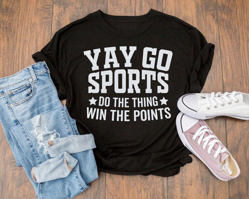 Yay Go Sports Do the Thing Win the Points Svg Sports Svg - Etsy