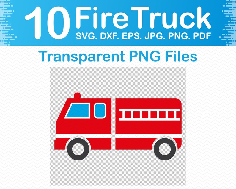 Fire Truck Svg Firetruck Svg Firetruck Png Fire Engine - Etsy