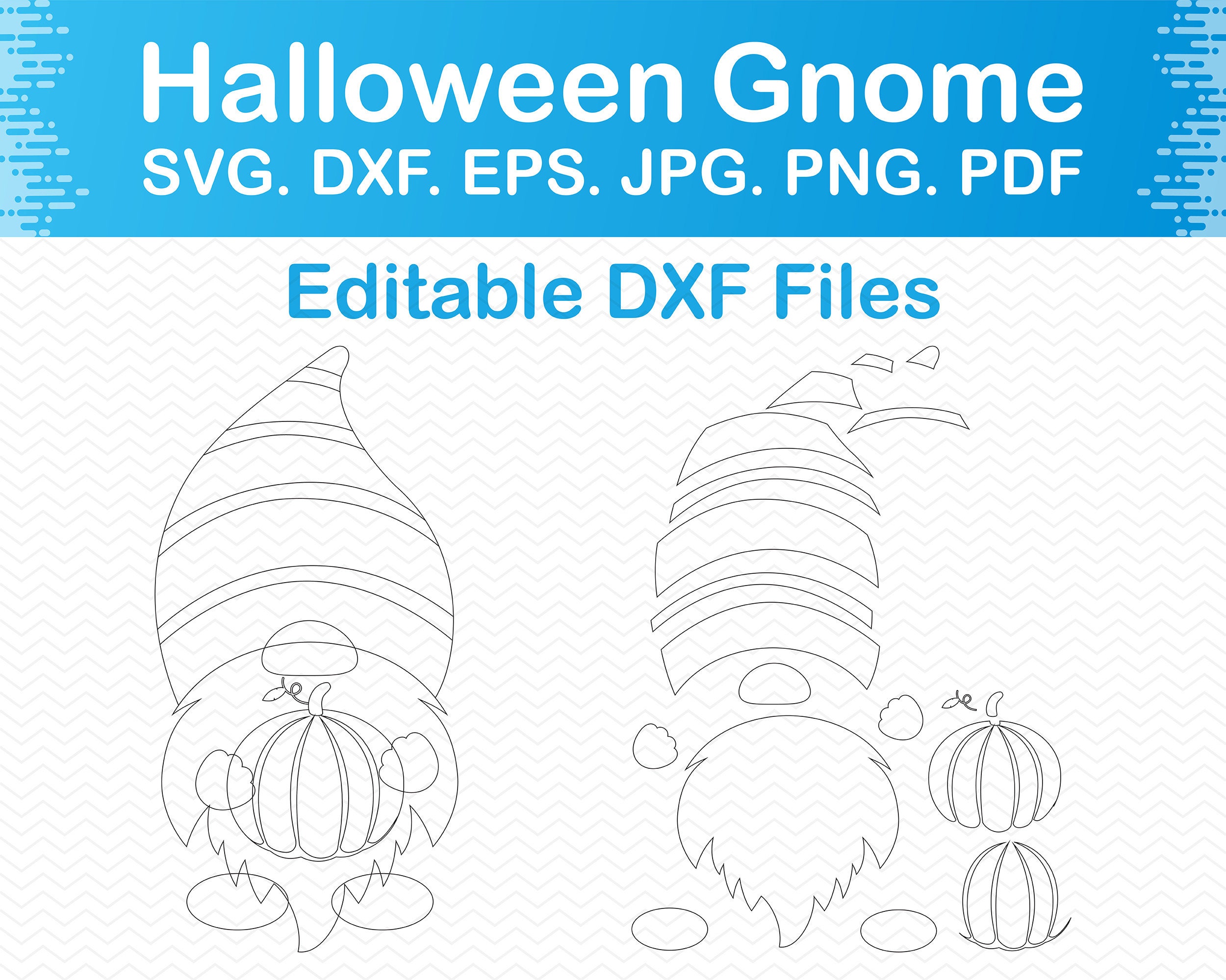 Halloween Gnome Svg Gnome Svg Files for Cricut Gnome Fall - Etsy
