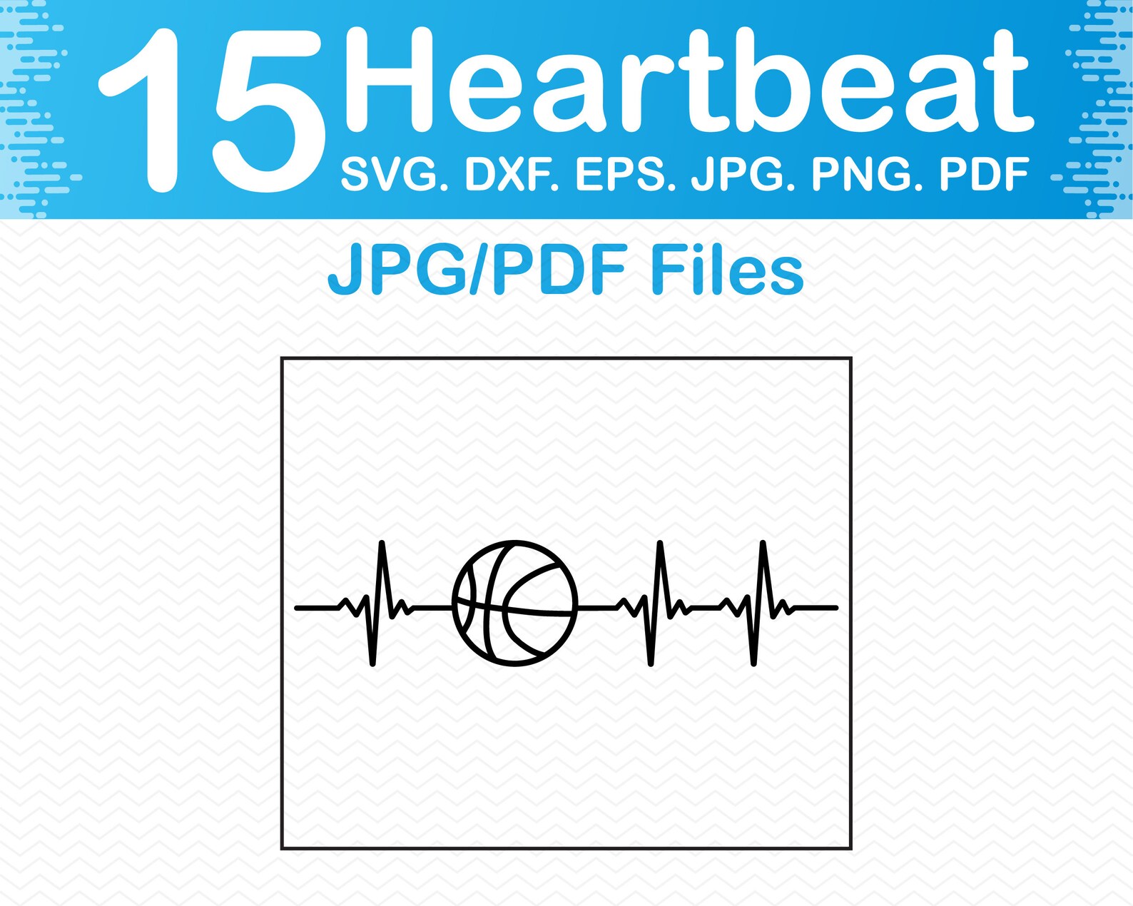 Heartbeat Svg Heart Beat Svg Ekg Svg Files for Cricut - Etsy
