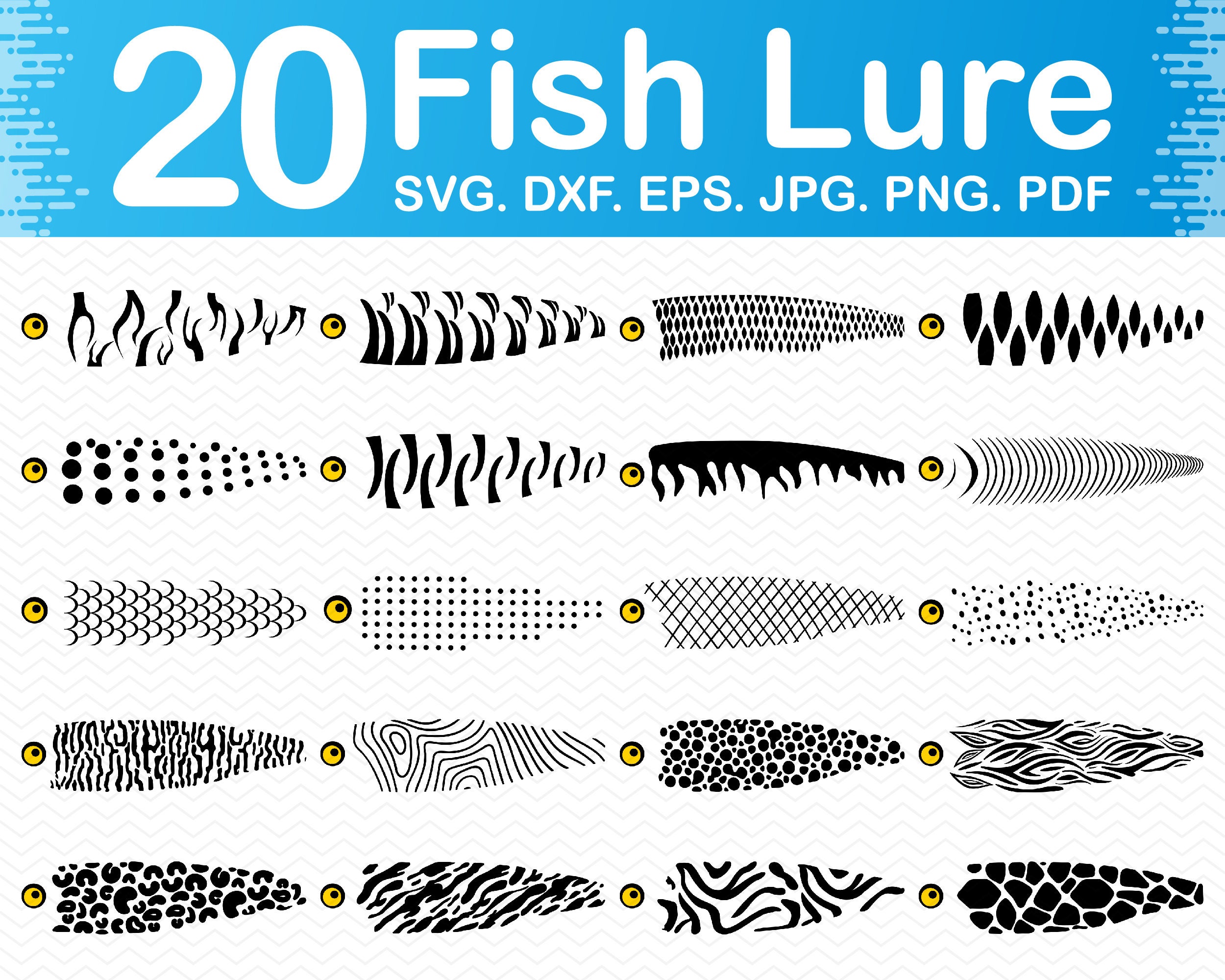 Fishing Lure Svg Lure Svg Files for Cricut Fishing Svg Fish | Etsy