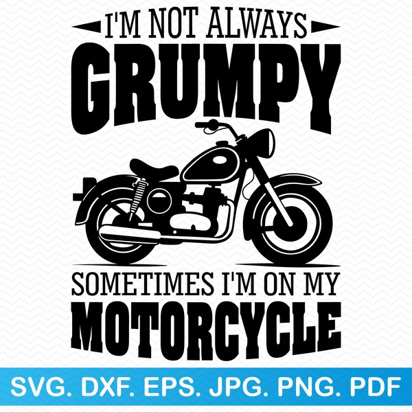 Motorcycle Svg - Etsy