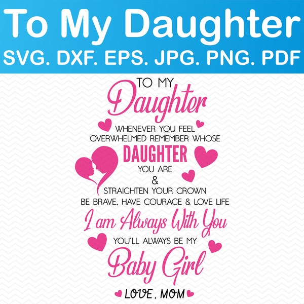 Daughter Svg - Etsy