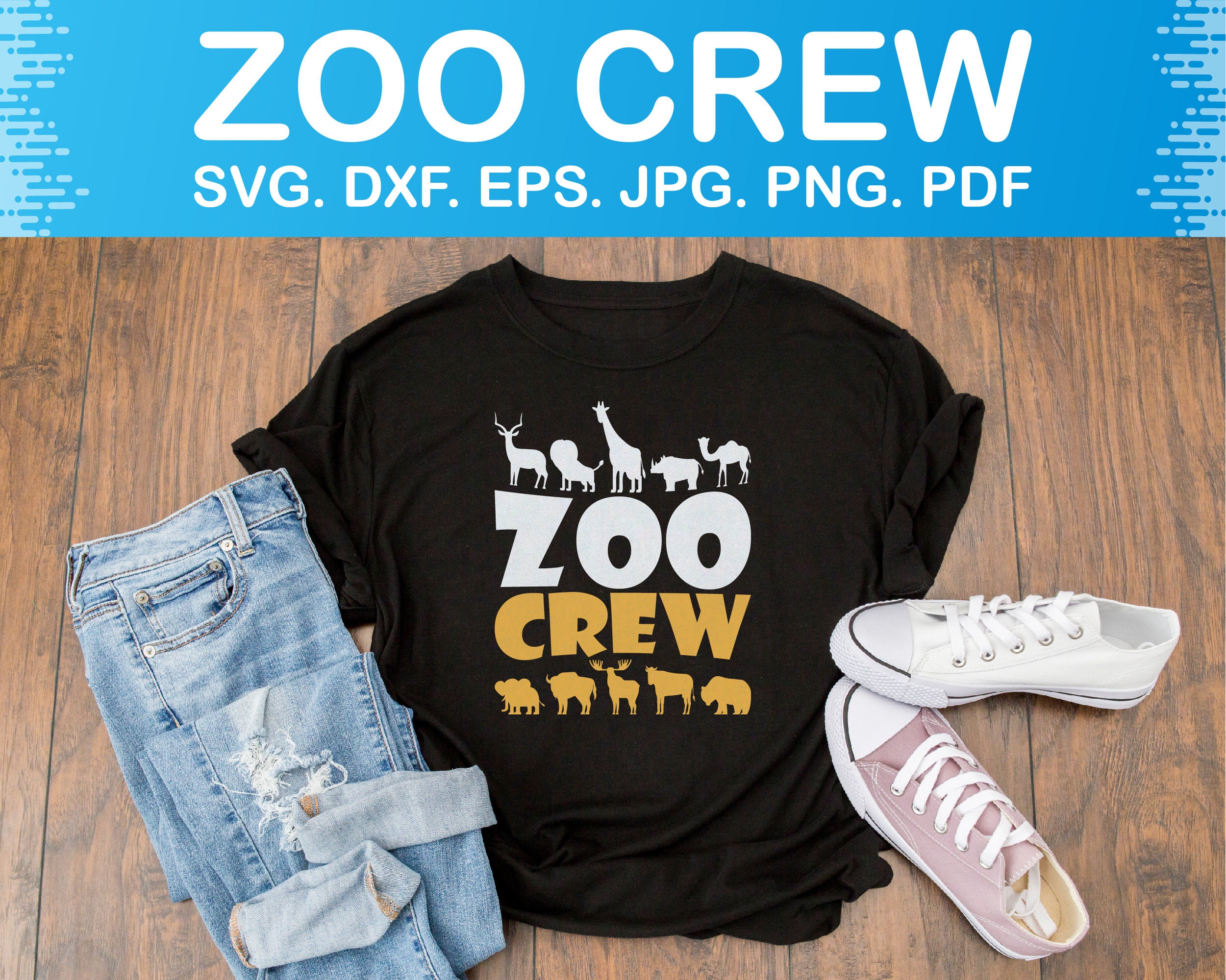 Zoo Crew Svg Zoo Animals Svg Safari Svg Safari Animal Svg - Etsy Sweden